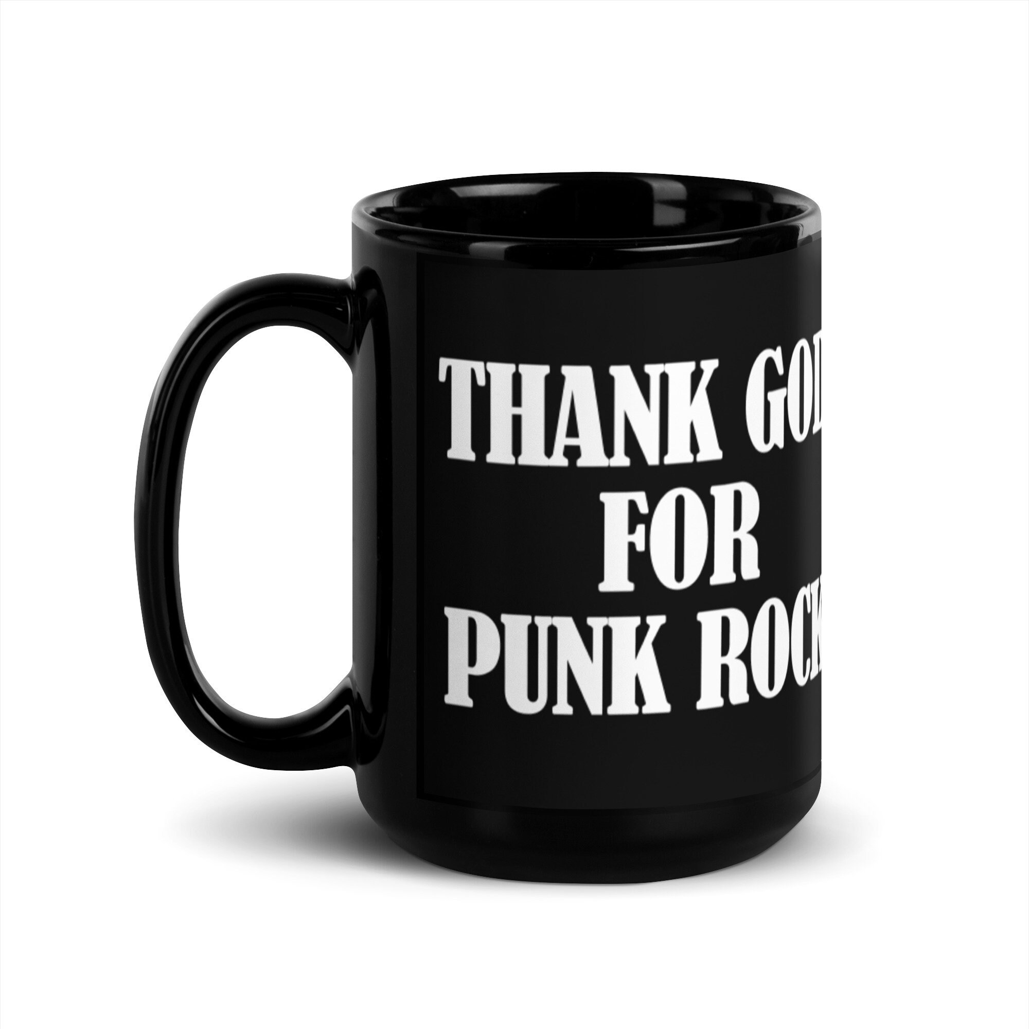 Thank God for Punk Rock Punk Rock Coffee Mug - Etsy