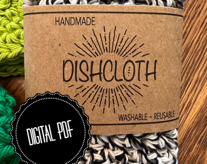 Handmade Dish Set Wrap Labels - PDF Digital Download - Etsy Canada