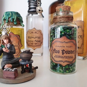FLOO POWDER Spell Magic Harry Potter Inspired Magic Potion Floo Network ...