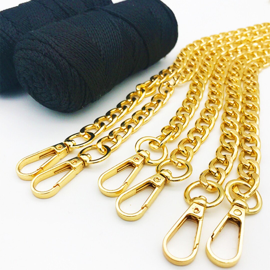 Bag Chain, 1.10 Mt, Bag Crochet Handle, Bag Supplies, Silver Bag Chain ...