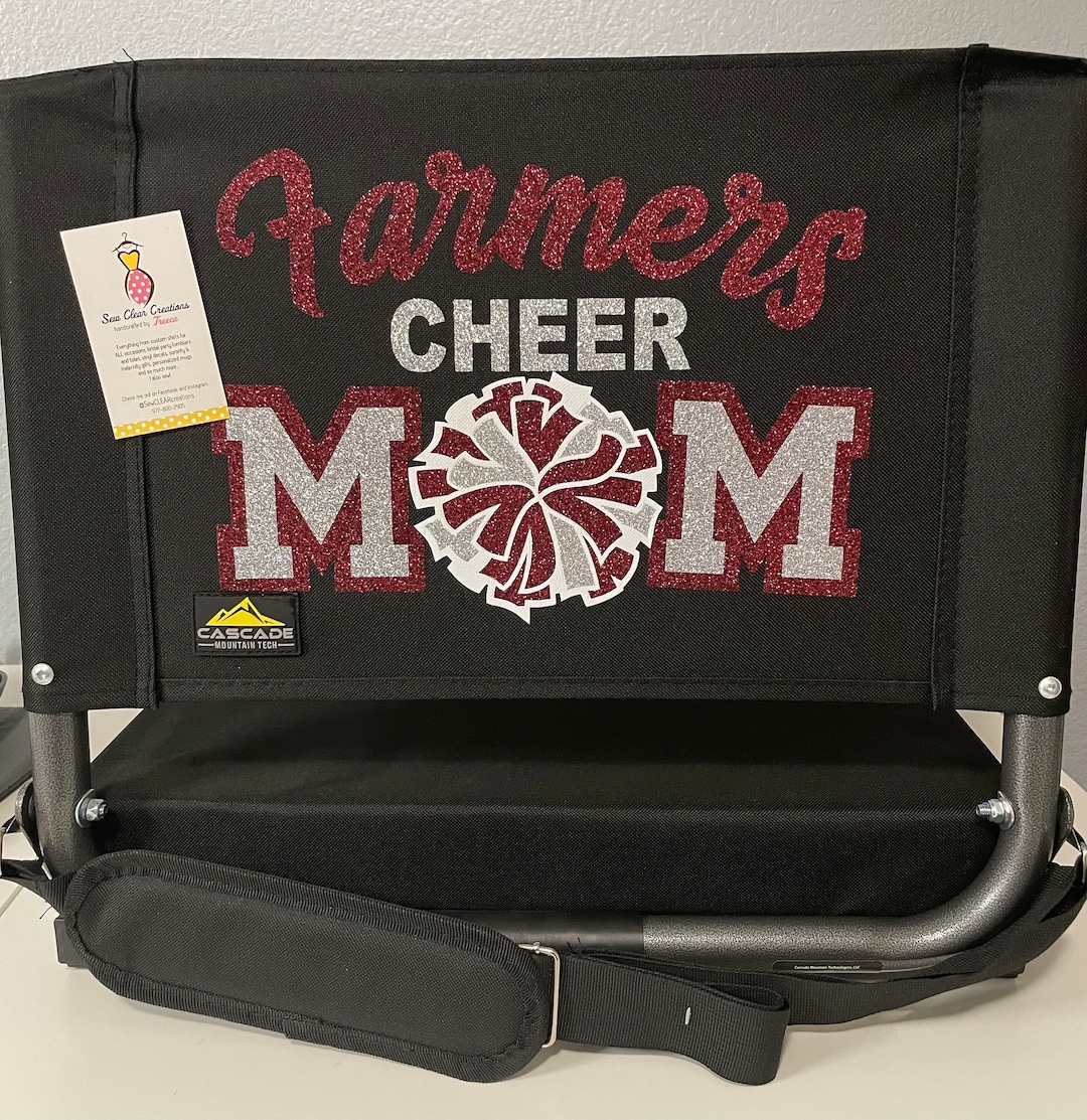 CUSTOMIZED Padded Stadium Seat: School, Cheer, Band, Coach and All ...
