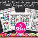 Back to School Bingo Game | 100 Printable Cards With School Supply ...