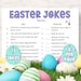 Easter Jokes Matching Game – Fun Printable Jokes for Kids & Families - Etsy