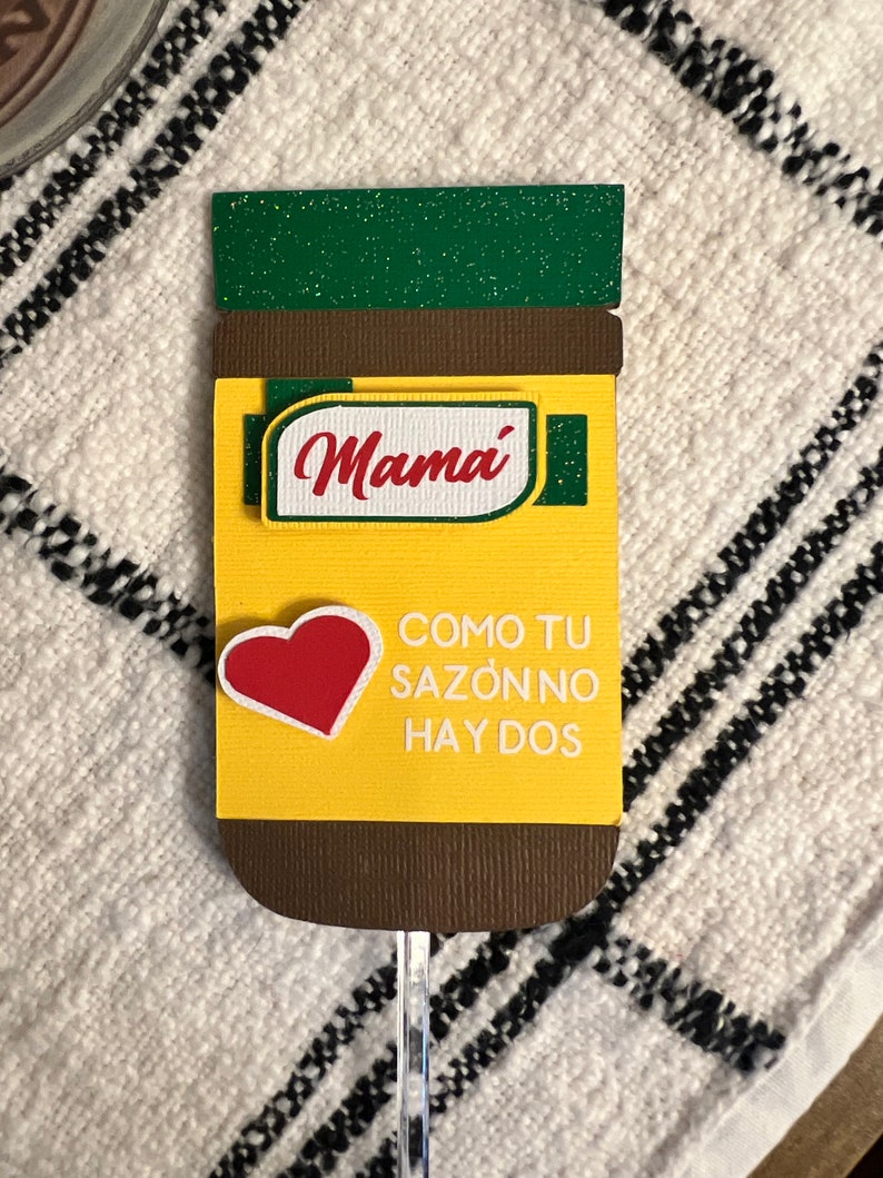 Mamá Como Tu Sazón No Hay Dos Topper, Knor Topper,dia De Las Madres ...