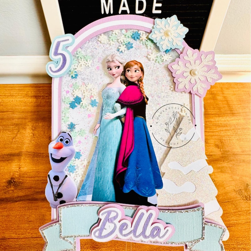Frozen Cake Topper - Etsy
