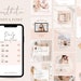 75 Pink Instagram Templates| Minimalist Instagram Post Template ...