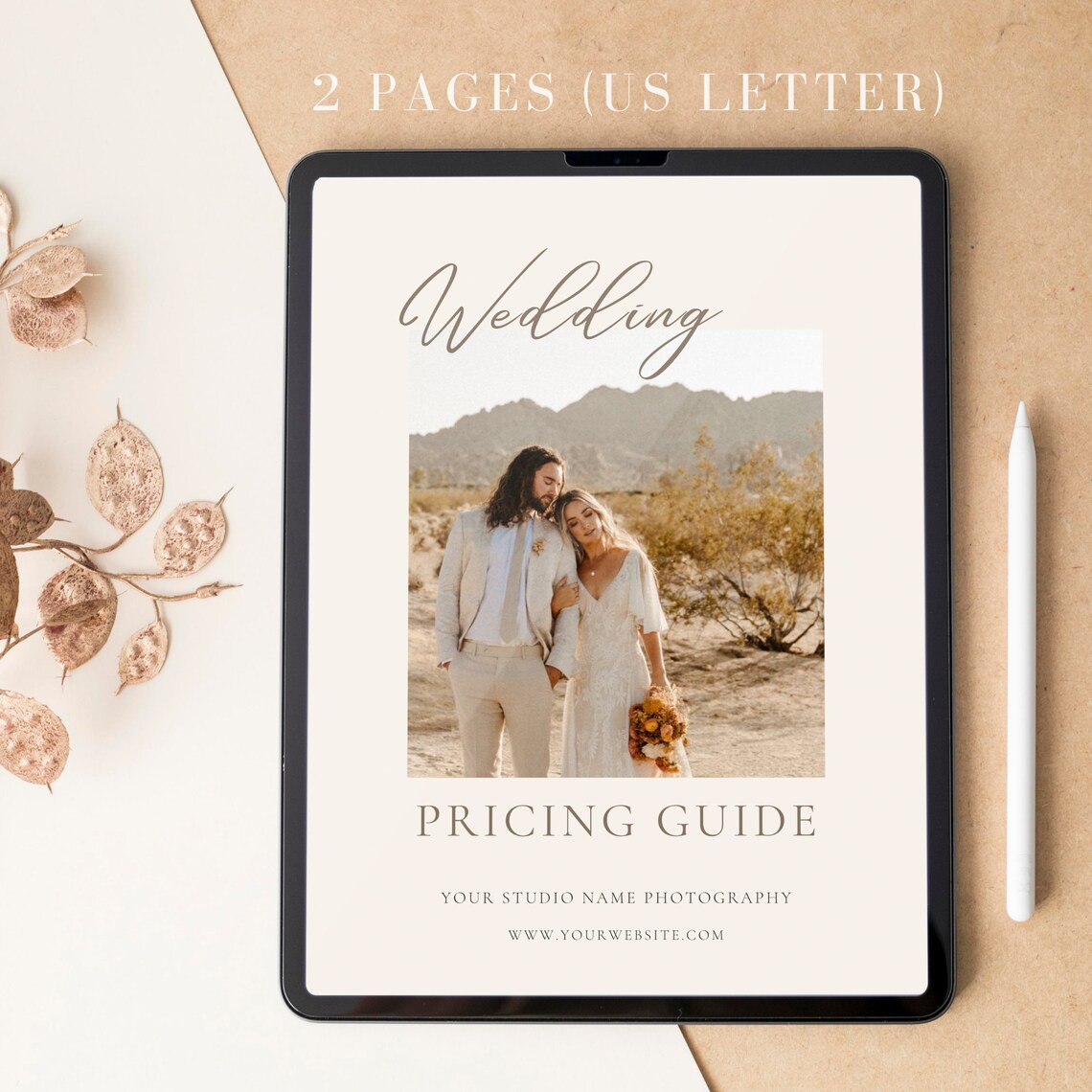 Wedding Photography Pricing List Wedding Pricing Guide Sheet - Etsy