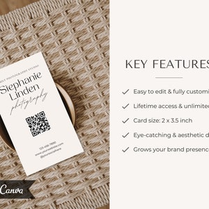 Instagram Business Card | IG Business Card | QR Code Business Card ...