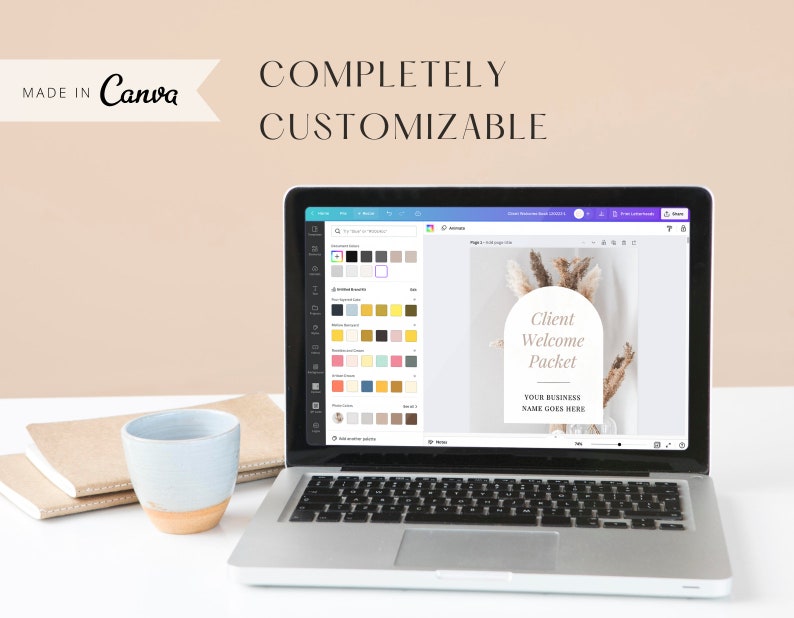 Client Welcome Packet Template |new Client Service Guide | Virtual ...