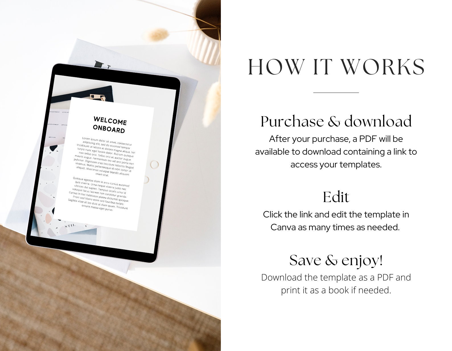 Employee Onboarding Template | New Hire Handbook | Training Manual ...