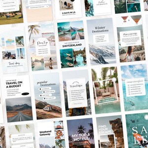 Travel Instagram Templates | Travel Agent Instagram Post | Travel ...
