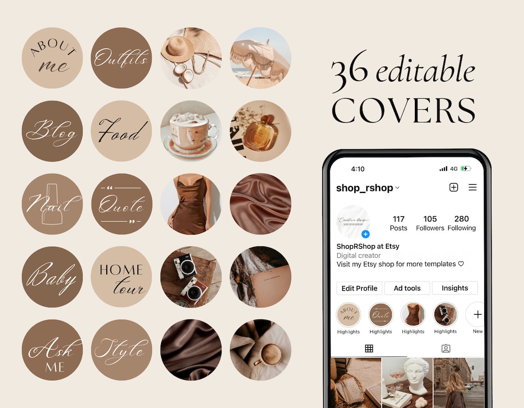 Instagram Highlight Covers | Highlight Instagram Covers | Aesthetic IG ...