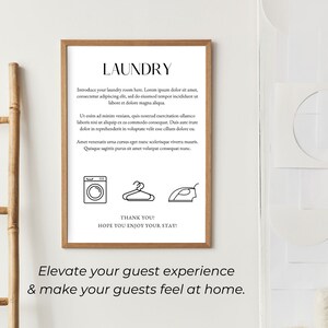 Airbnb Welcome Sign | Welcome Guide Airbnb| Check Out Instruction Sign ...