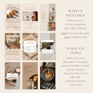 Candle Instagram Story Template | Social Media Bundle Candle Businesses ...