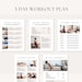 Fitness Ebook Template Fitness Program Planner Fitness Yoga Coach ...