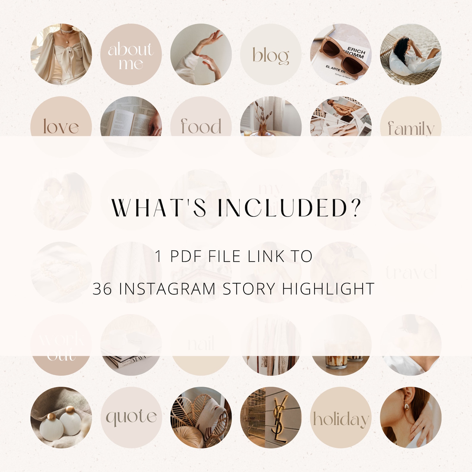 36 Brown Instagram Highlight Covers Instagram Story Highlight - Etsy