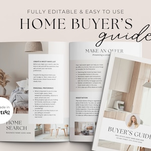 Real Estate Home Buyer Guide | Real Estate Marketing Template | Home ...