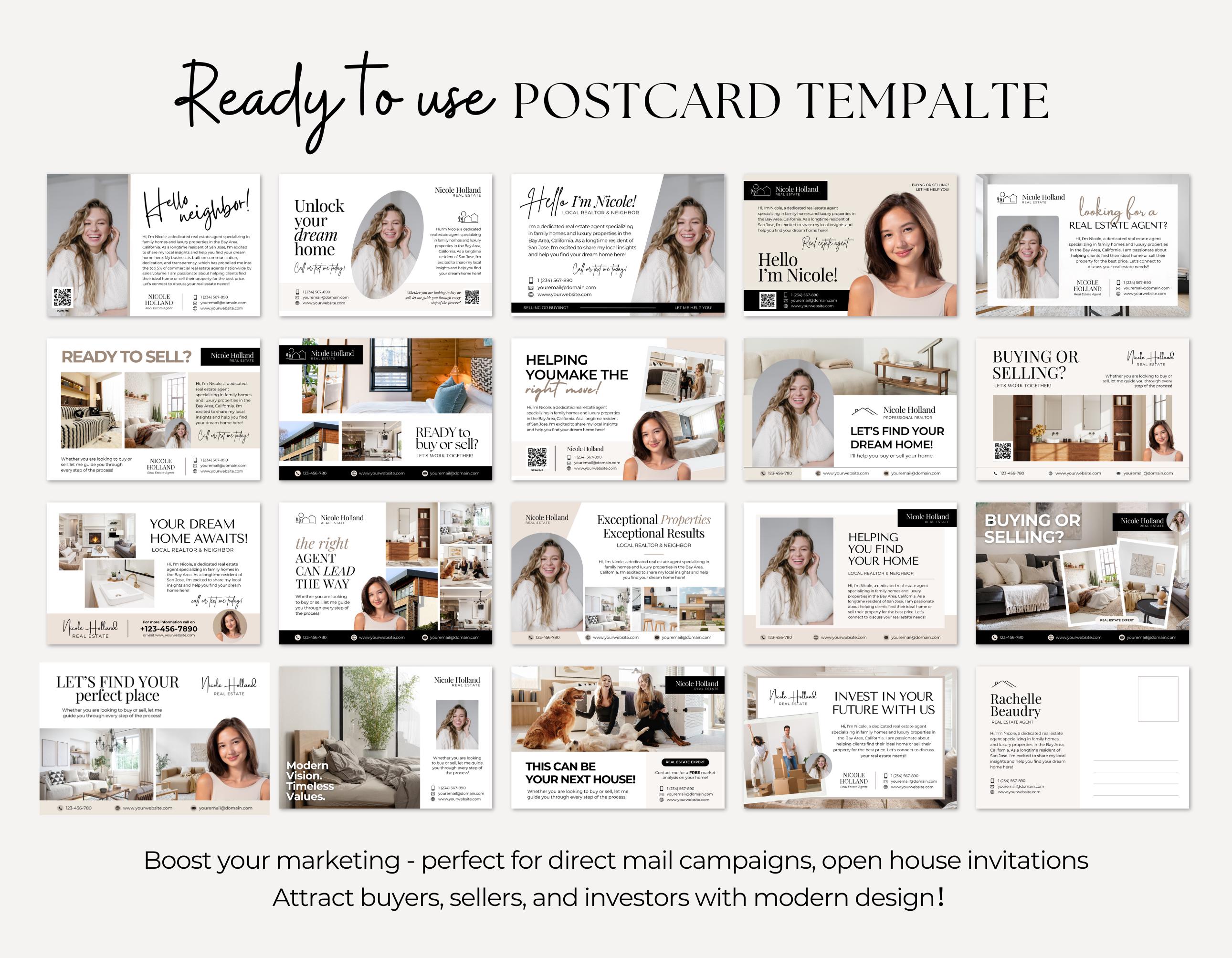 Real Estate Postcards | Hello Neighbor Realtor Postcards | Realtor ...