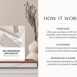 Employee Onboarding Template | New Hire Handbook | Training Manual ...