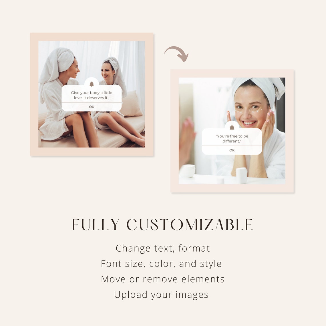 Massage Therapist Instagram Post Templates |esthetician Social Media ...