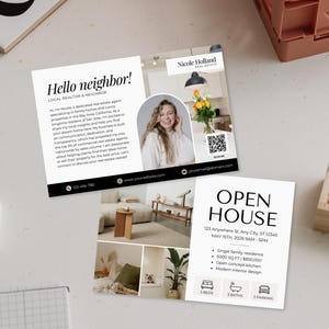 Real Estate Postcard Templates | Hello Neighbor, Market Updates, Just ...