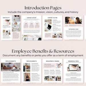 Employee Welcome Package Template | New Employee Onboarding Handbook | Small Business Resources ...