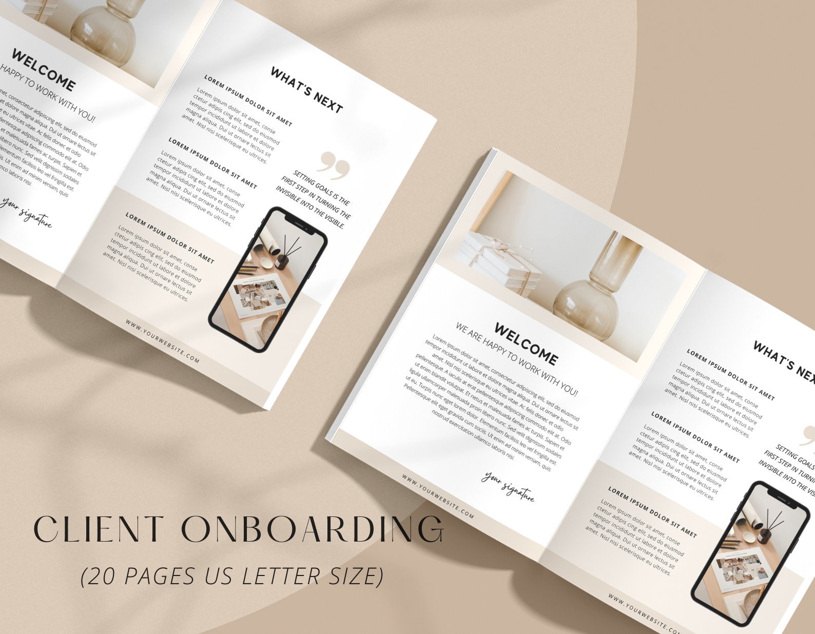 Client Welcome Packet Template new Client Service Guide - Etsy