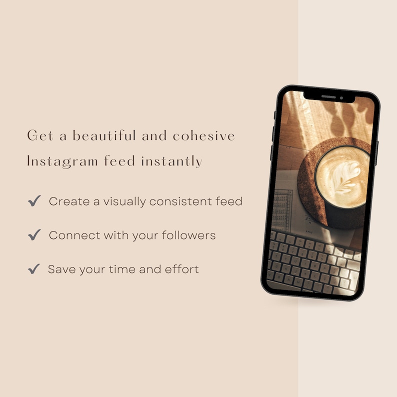 Coffee Instagram Posts Café Business Social Media Template - Etsy
