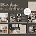 Interior Design Template | Client Presentation Template | Interior ...