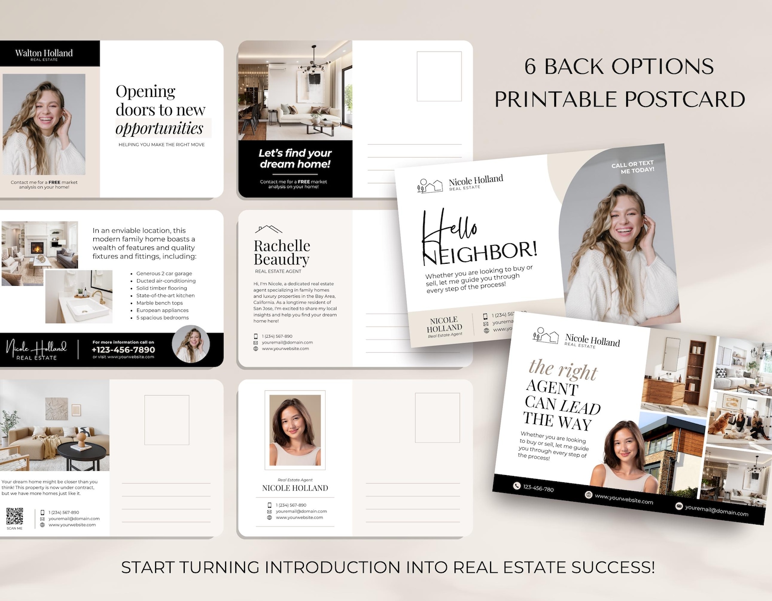 Real Estate Postcards | Hello Neighbor Realtor Postcards | Realtor ...