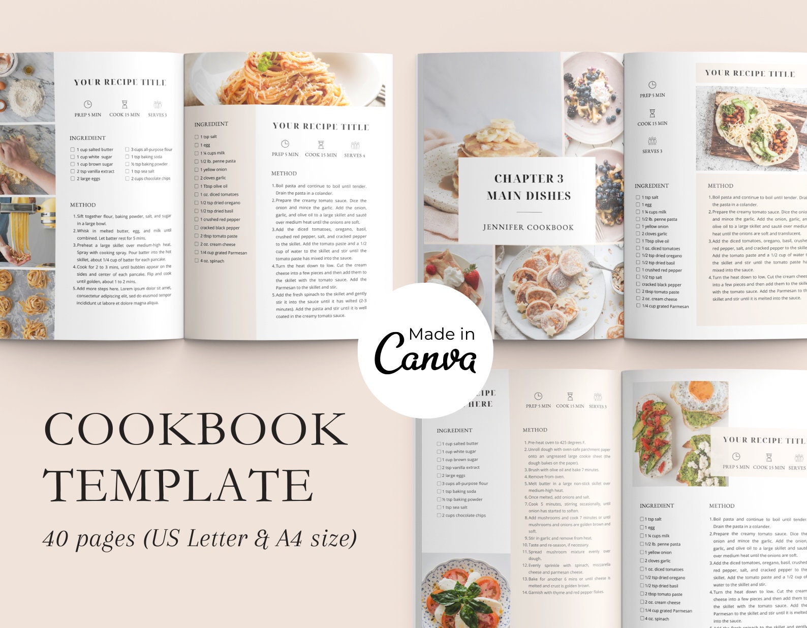 Recipe Book Design