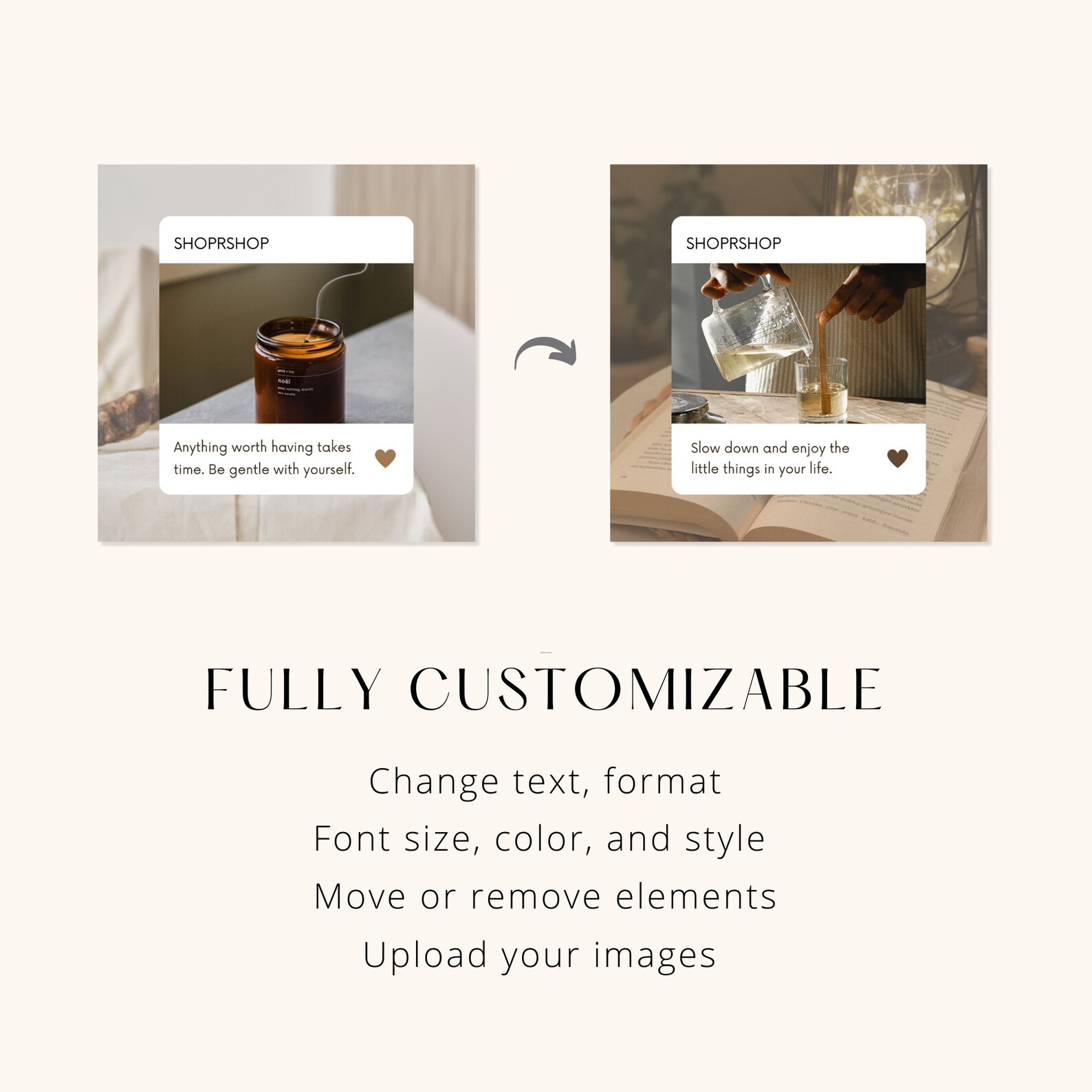 Candle Instagram Post Template Social Media Bundle Candle Businesses ...