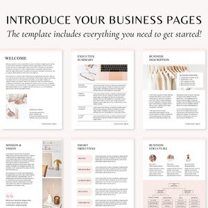 Small Business Plan Template | Small Business Planner Printable | Start ...