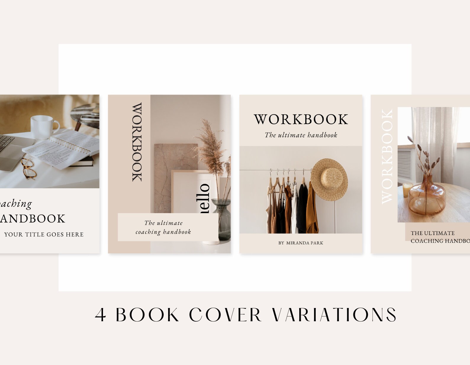 Editable Workbook Template Canva Coaching Ebook Template - Etsy