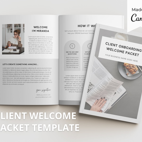 Info Packet Template - Etsy