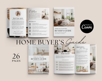 Real Estate Buyer Guide, Real Estate Marketing Template, Realtor Buyer ...