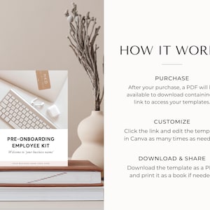 Employee Welcome Package Template | New Employee Onboarding Handbook | Small Business Resources ...
