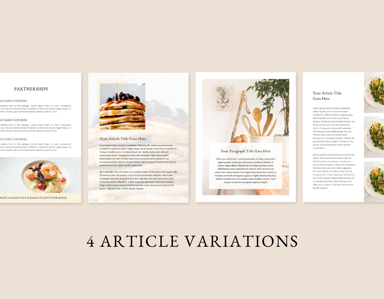 Cookbook Template | Recipe Book Template | Editable Canva Ebook ...