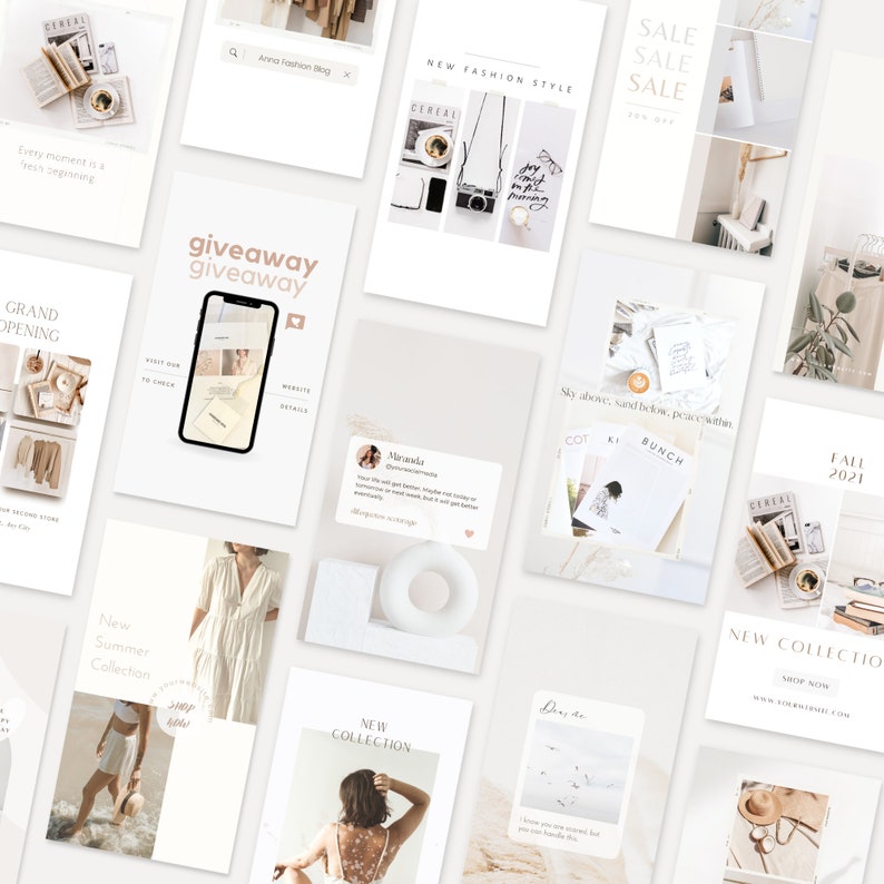White Instagram Story Templates|esthetician Instagram Story| Canva ...