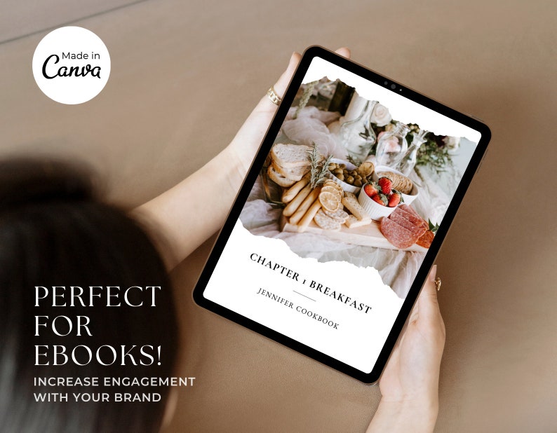 Cookbook Template | Editable Recipe Book Template | Printable Family ...