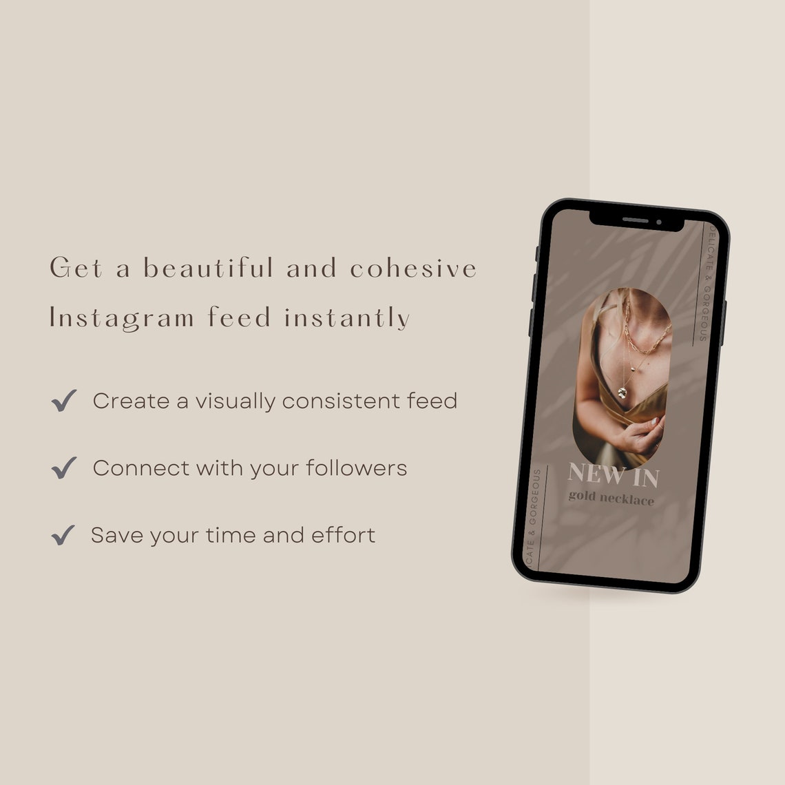 Jewelry Instagram Story Templates Jewellery Social Media | Etsy