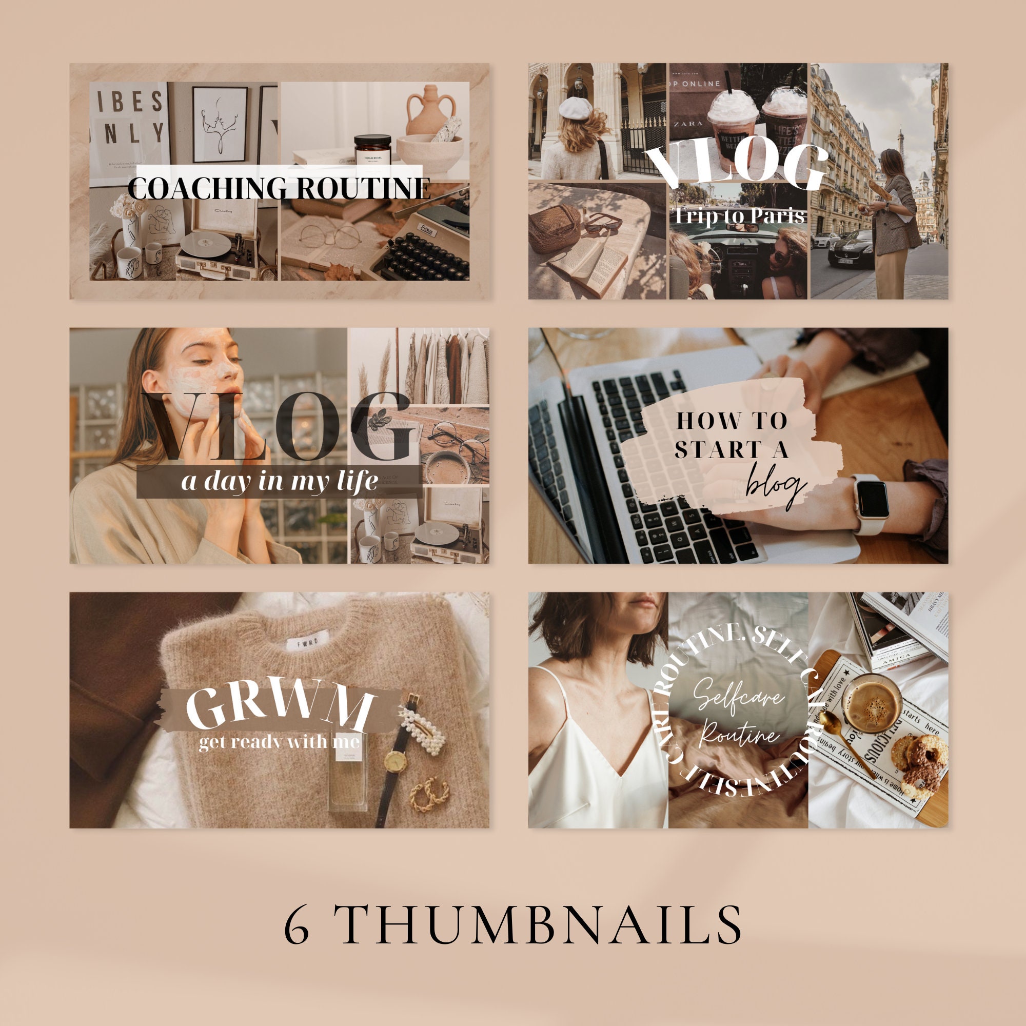 Youtube Channel Branding Kit L Personalized Youtube Thumbnails Intro ...