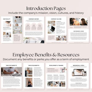 Employee Onboarding Template | New Hire Handbook | Training Manual ...