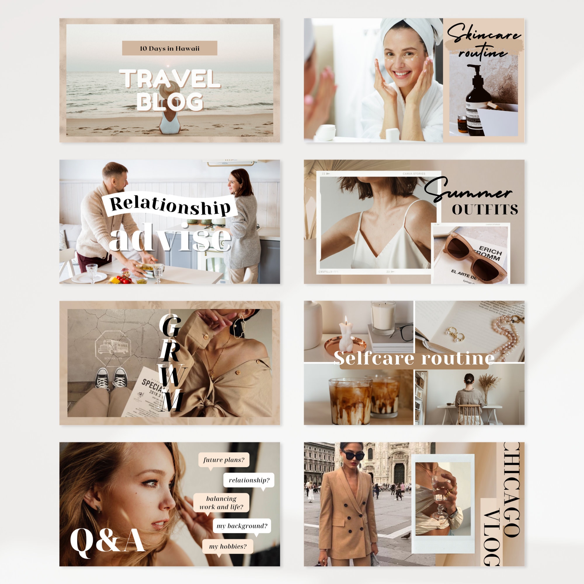 Youtube Channel Branding Kit L Personalized Youtube Thumbnails L Social ...