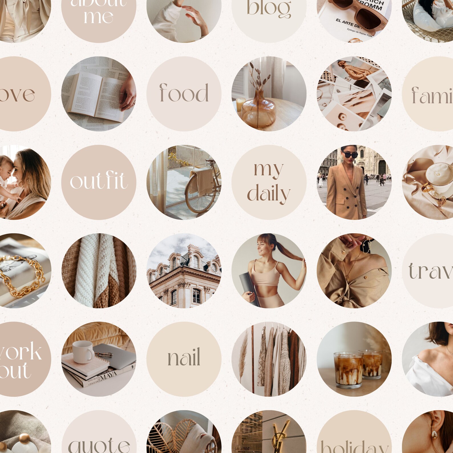 36 Brown Instagram Highlight Covers Instagram Story Highlight - Etsy