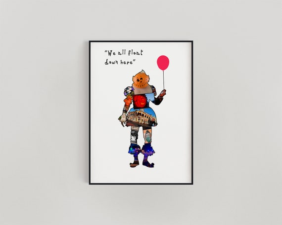 Pennywise Personalised Photo Collage - Etsy
