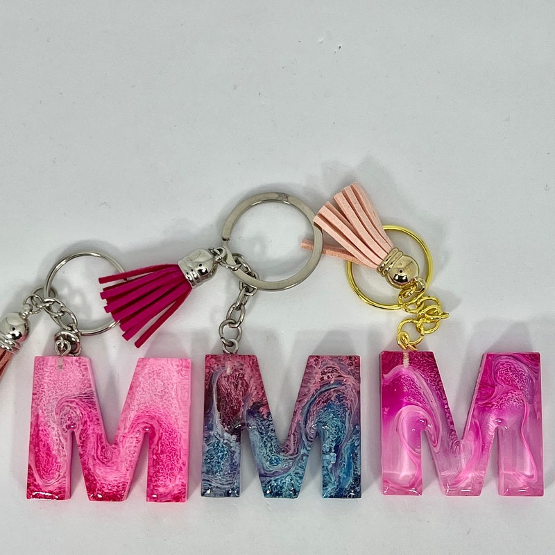 Alphabet Keychain - Etsy
