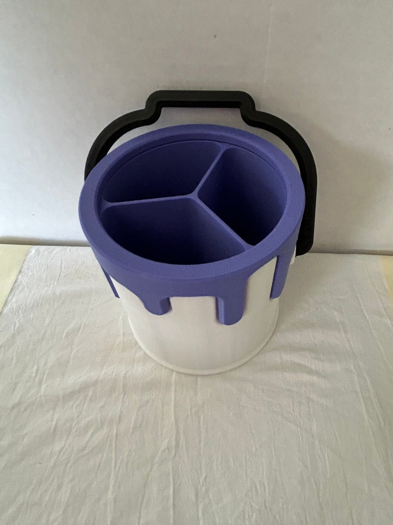 3D Printed Drippy Bucket Desk Organizer / Parts Bucket / Pencil Holder ...
