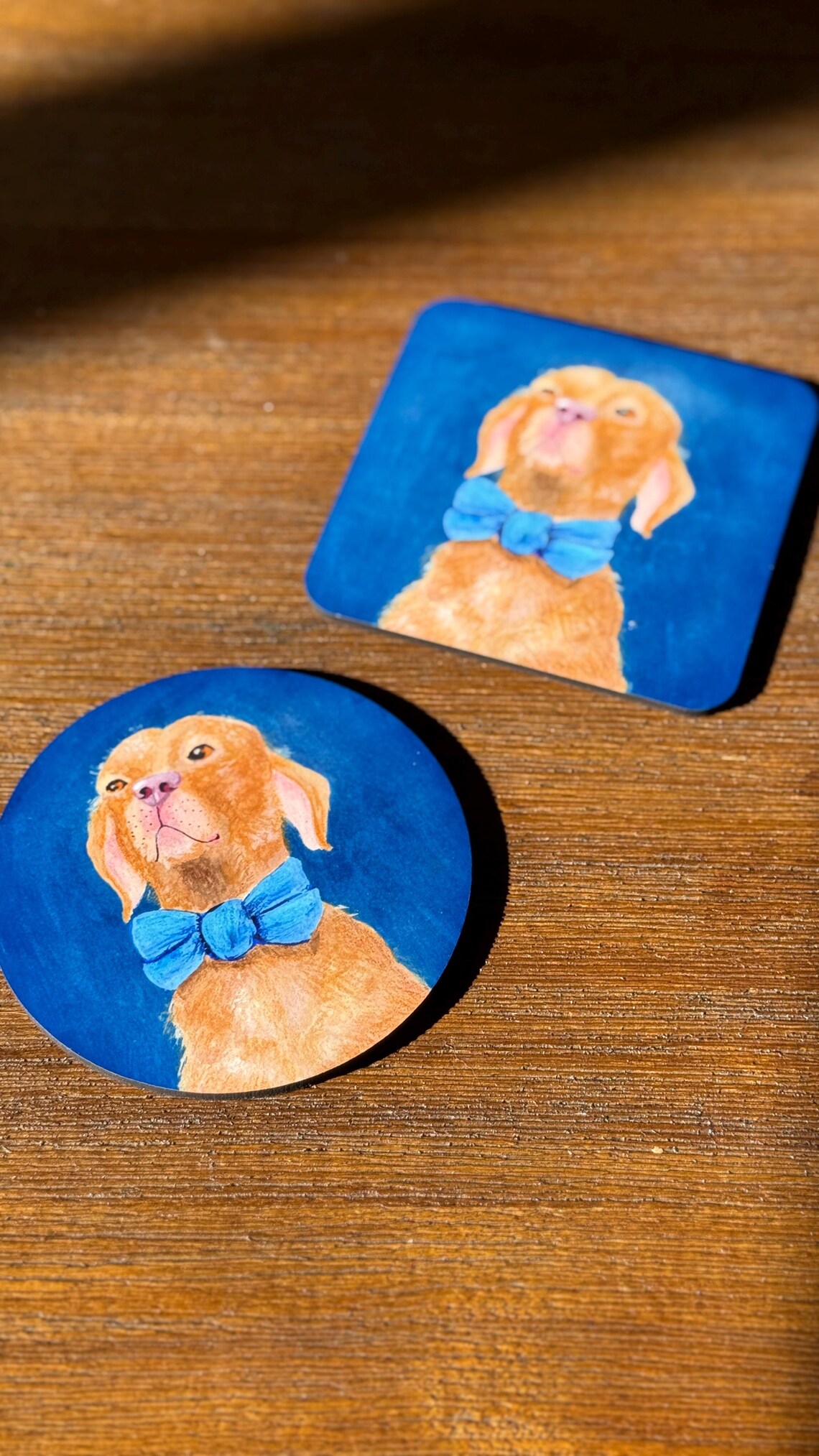 Sir Barks-a-lot MDF Coaster, Adorable and Durable Coaster for Dog ...