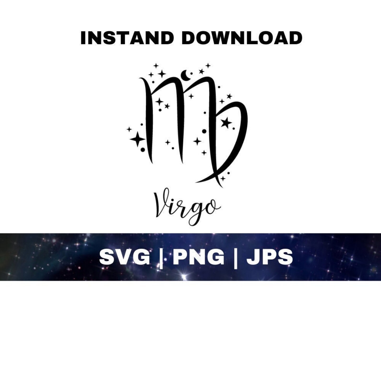Virgo Sign SVG Virgo PNG Virgo Svg Zodiac Signs SVG - Etsy